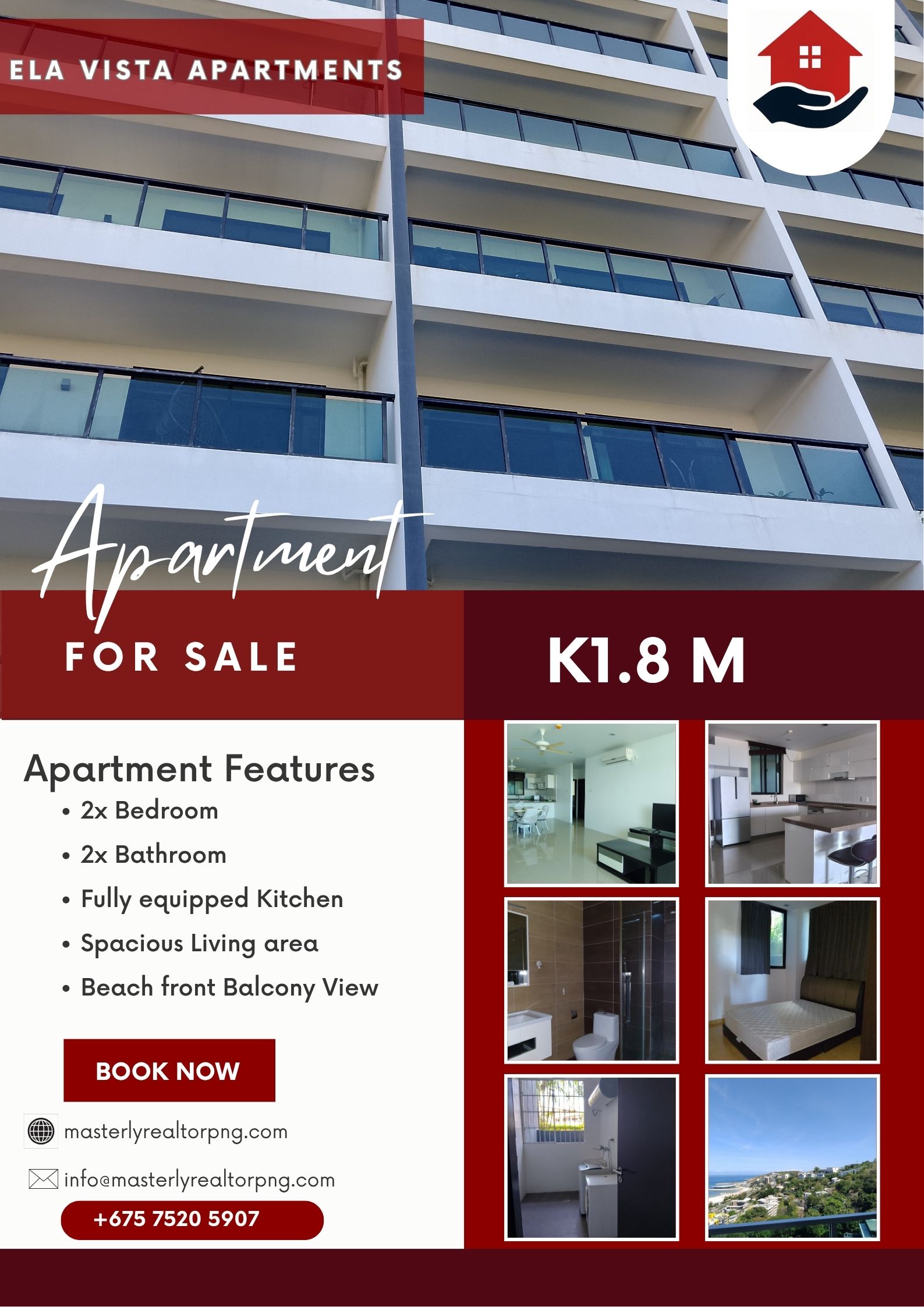 2 Bedrooms – Ela Vista Gardenia Apartments Level 7 – Masterly Realtor